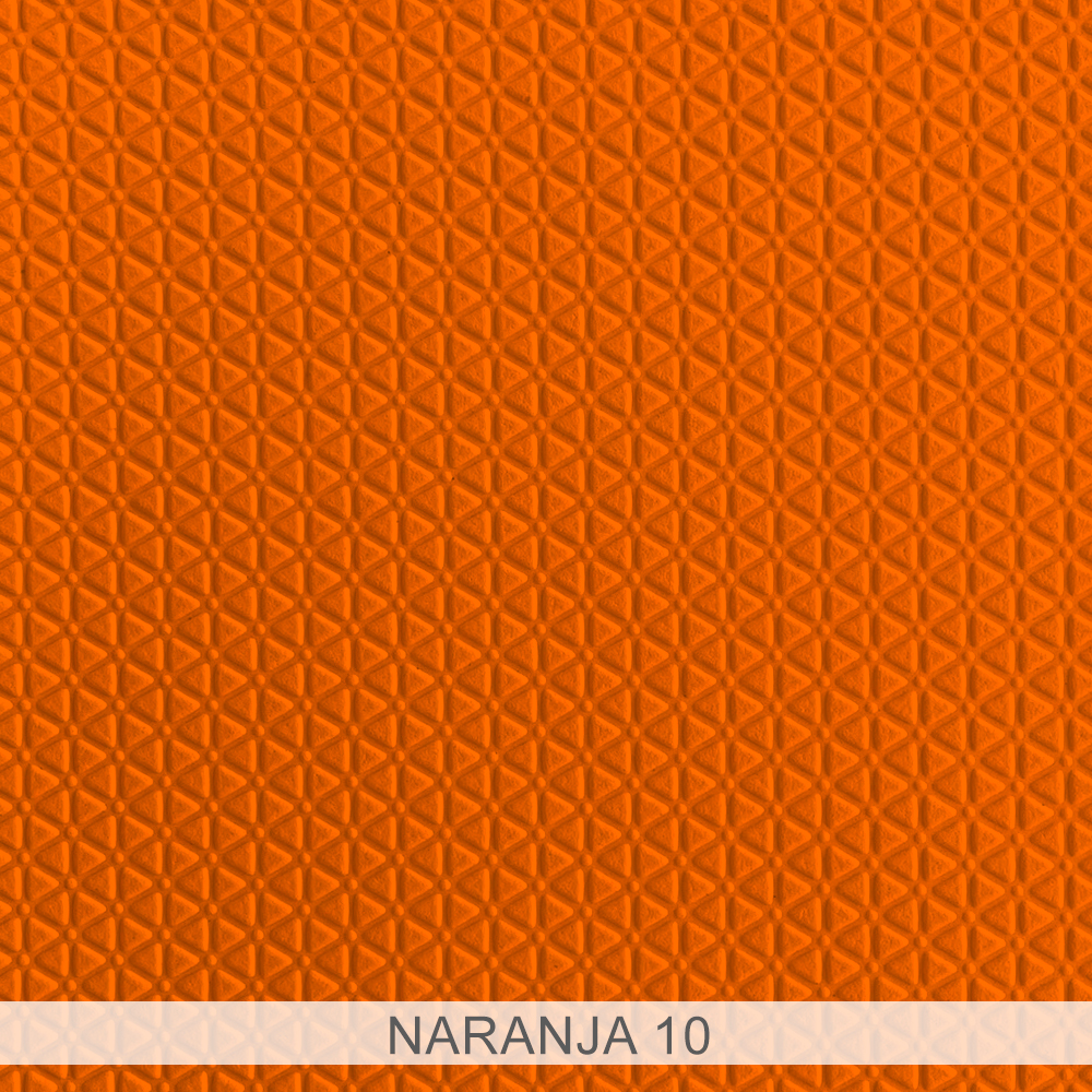 Lámina ARTEVA 40x60cm – 2mm – Triangular – Naranja 10 – ArtEva
